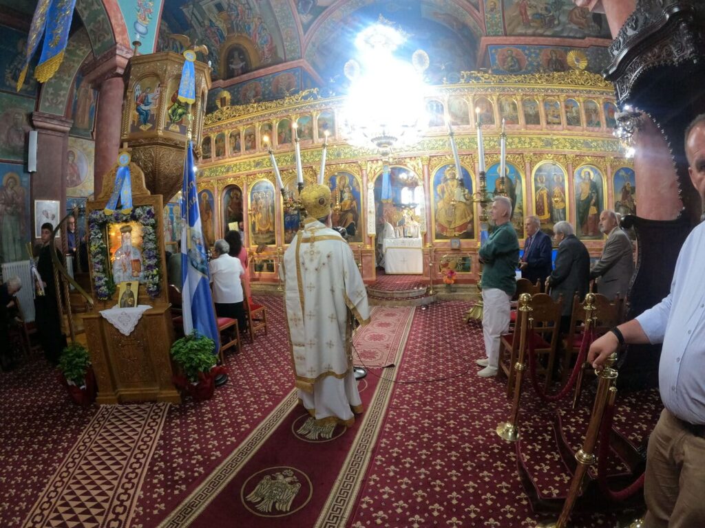 «Η ΑΓΙΟΤΟΚΟΣ ΝΥΜΦΑΣΙΑ ΕΟΡΤΑΣΕ ΤΟ ΑΓΙΑΣΜΕΝΟ ΤΕΚΝΟ ΤΗΣ ΑΓΙΟ ΓΕΡΒΑΣΙΟ ...