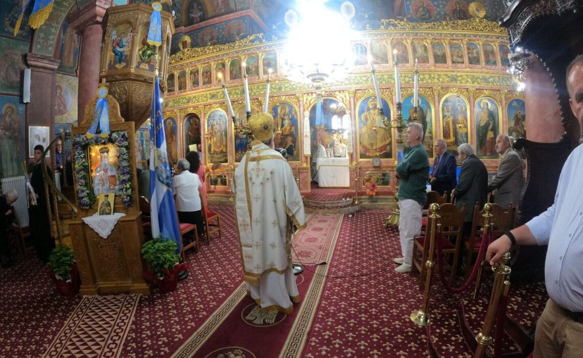«Η ΑΓΙΟΤΟΚΟΣ ΝΥΜΦΑΣΙΑ ΕΟΡΤΑΣΕ ΤΟ ΑΓΙΑΣΜΕΝΟ ΤΕΚΝΟ ΤΗΣ ΑΓΙΟ ΓΕΡΒΑΣΙΟ ...